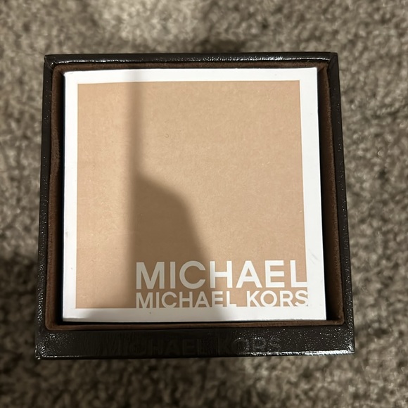 Michael Kors | Accessories | New In Box Mens Black Michael Kors Watch ...
